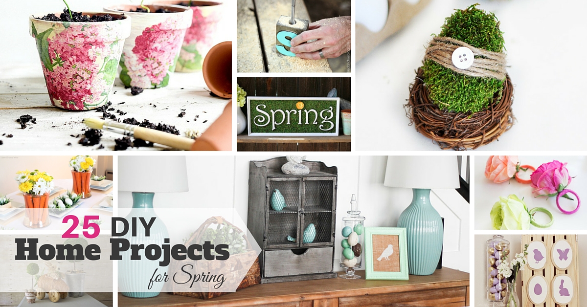 25 DIY Home Projects for Spring | Southern Charm Wreaths
