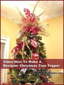 How to Make a Christmas Tree Topper