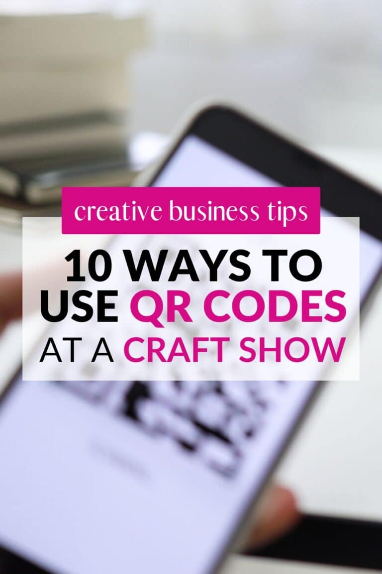 10 Ways to Use QR Codes at Craft Shows