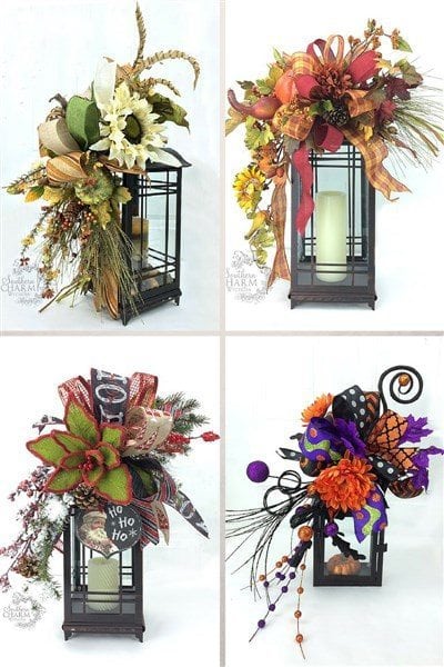 DIY Fall Lantern Swag Tutorial