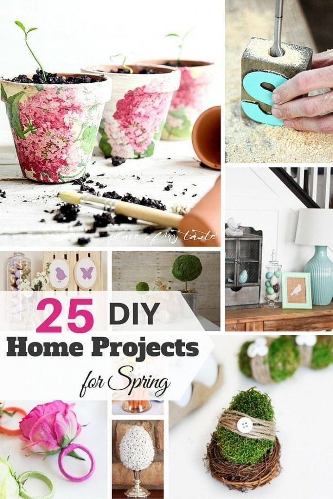 25 DIY Home Projects for Spring - Southern Charm Wreaths