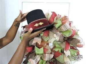 How to Attach Character Embellishments to Wreaths