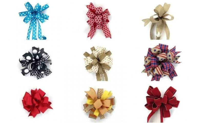 9 Ways to Make a Bow For A Wreath - Southern Charm Wreaths