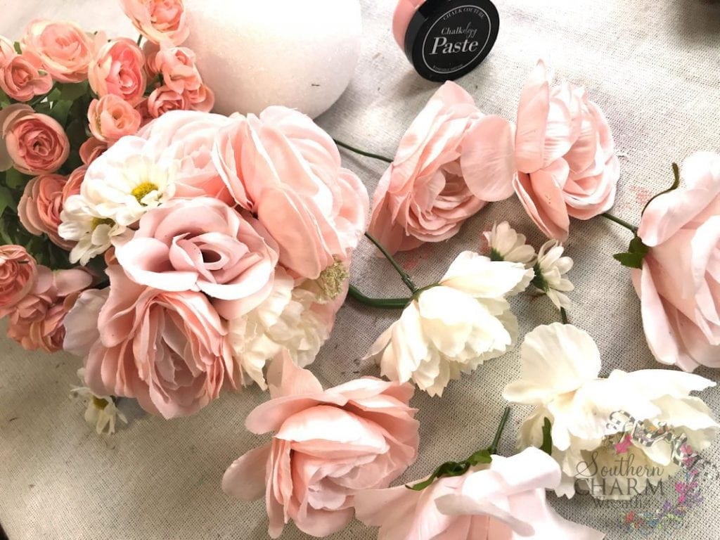 Simple Spring Candlestick Topper - Southern Charm Wreaths