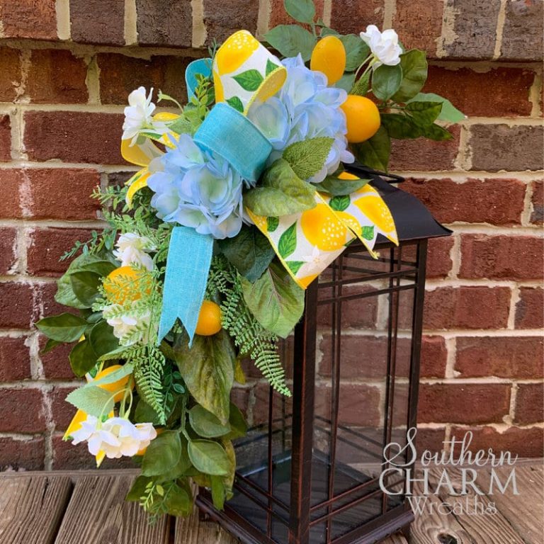 How To Make a Lantern Swags Archives - Southern Charm Wreaths