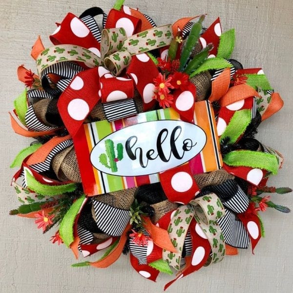 Fun Summer Decor Ideas - Southern Charm Wreaths