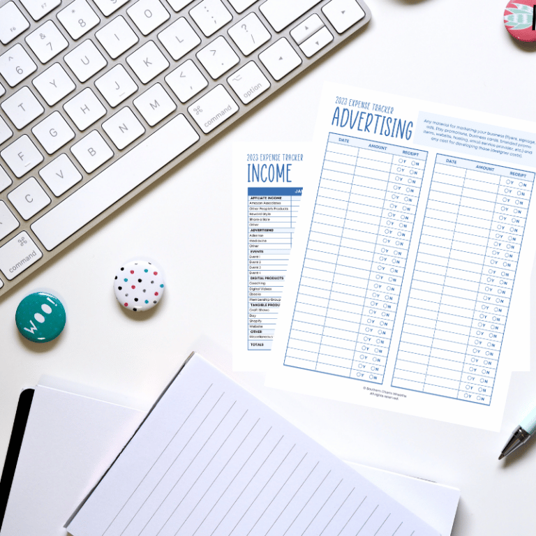 2023 Income & Expense Order Form - Southern Charm Wreaths