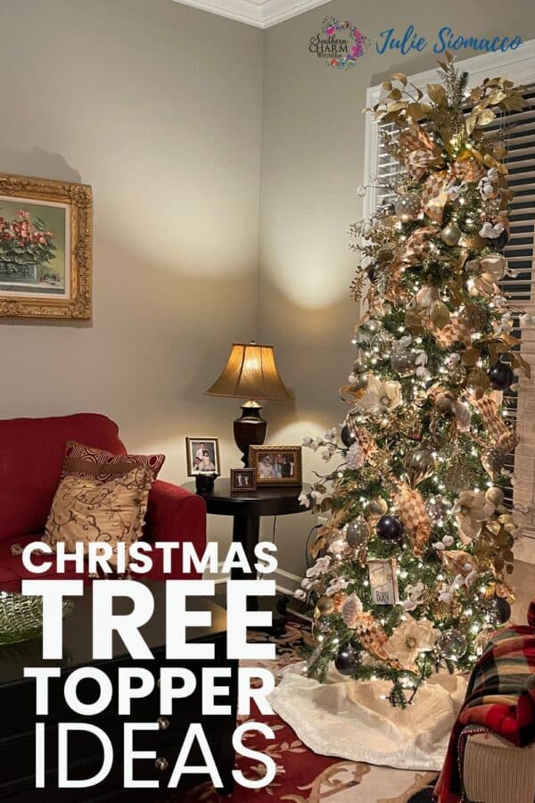 3 Stunning Christmas Tree Topper Ideas - Southern Charm Wreaths