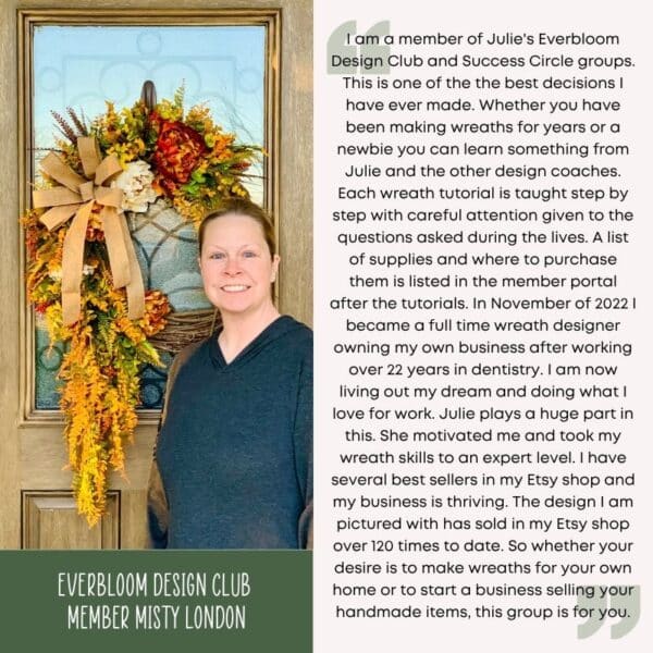 Everbloom Design Club Waitlist - Southern Charm Wreaths